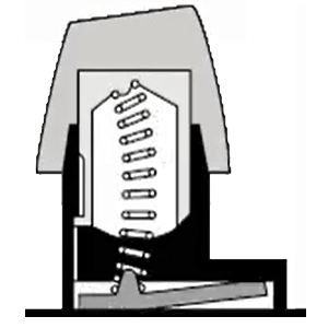 122-Key 5250 Keyboard for CLI / Computer Lab 5476, 5477 or 5488 Twinax ...
