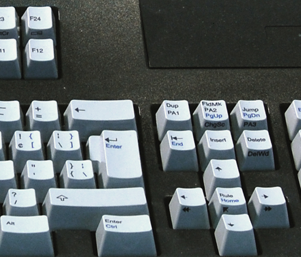 122-Key 3270-Style Keyboard for PCs & Thin Client Terminals, Driverles ...