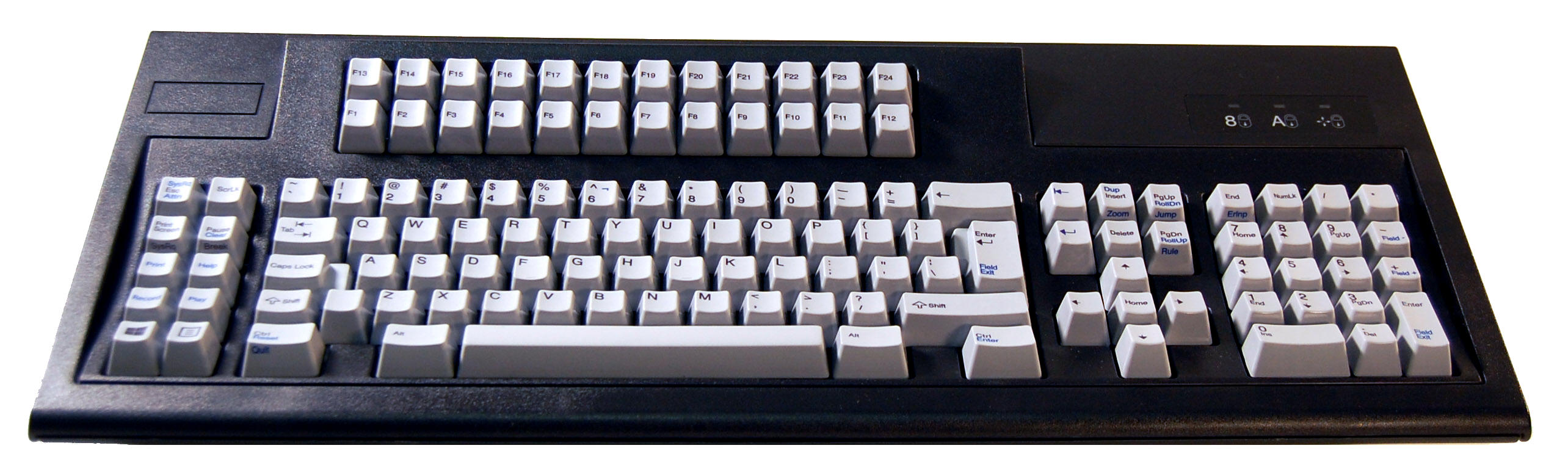 122-Key 5250-Style Keyboard for PCs & Thin Client Terminals, Driverles ...